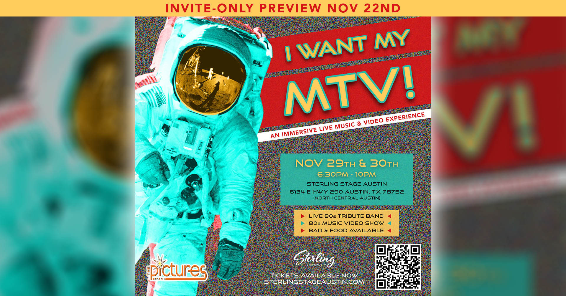 Sterling Stage Austin’s I Want My MTV! Preview – Sterling Stage Austin